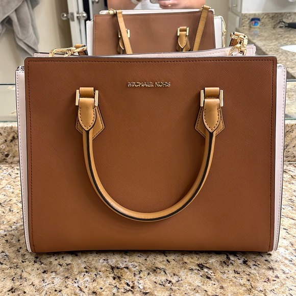 MICHAEL Michael Kors | Bags | Michael Kors Marilyn Large Satchel | Poshmark